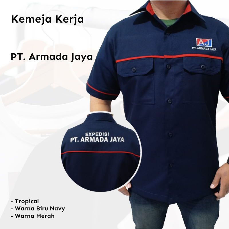 Kemeja Kerja - Jahit Seragam
